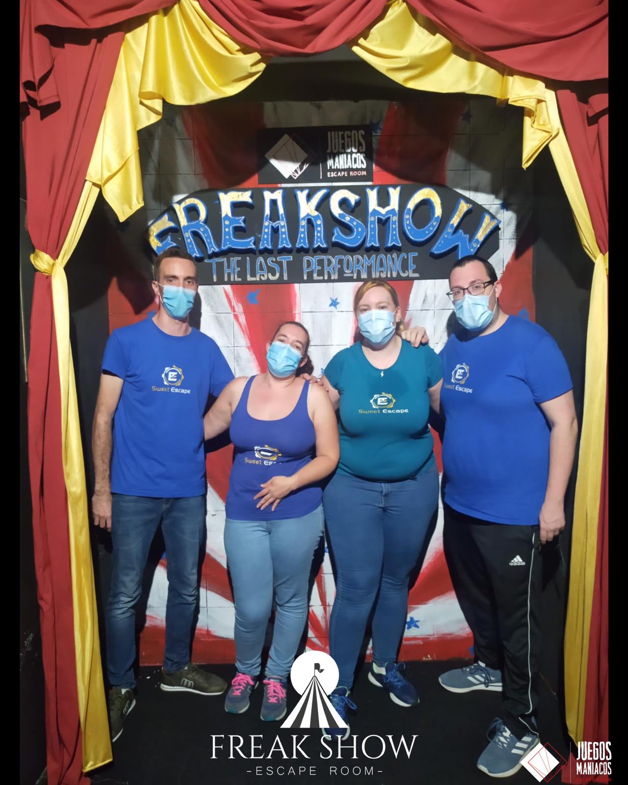 Freak show - Juegos maniacos – Sweet Escape